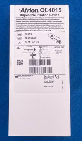 ATRION MEDICAL QL4015 Inflation Device